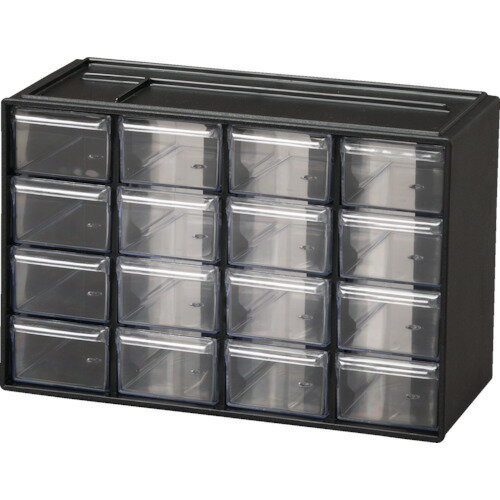 ●引出しが飛び出しにくい簡易ロック構造です。底面には滑り止めのゴム脚が付いています。●小物や部品の収納に便利なパーツキャビネットです。●間口(mm)：295●奥行(mm)：130●高さ(mm)：200●最大積載量(kg/台)：3.2●色：ブ...