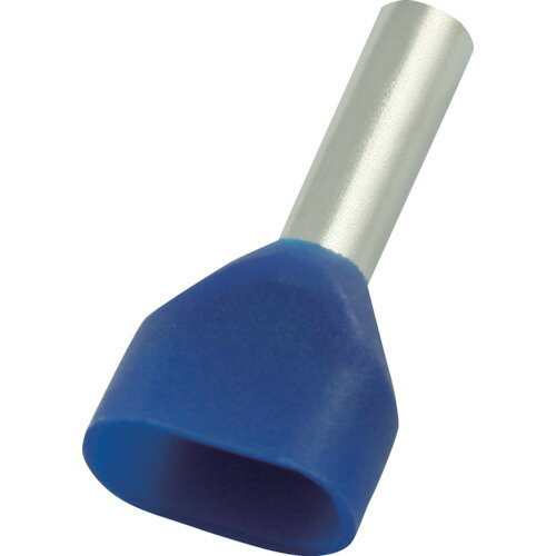 ●電線2本接続用●UL規格相当品●耐熱温度(度)：105度●最大電圧：600V●プッシュイン方式のヨーロッパ式端子台に使用されるフェルール端子です。●絶縁スリーブは色分けされており、サイズの識別に便利です。●電線のばらけを防止します。●電線...