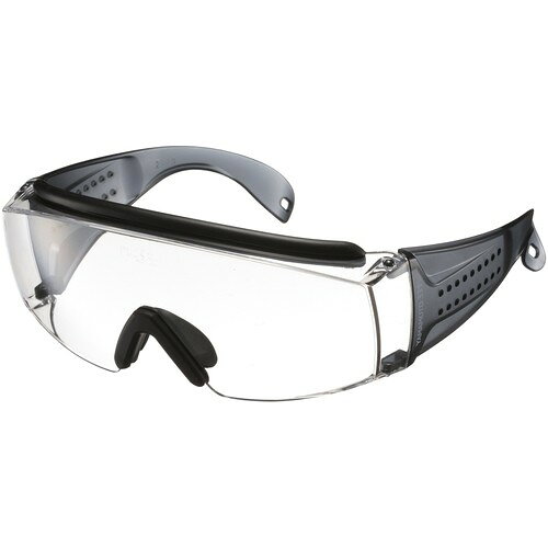 ●JIS T 8147規格品●上ひさしサイド付●ソフト鼻パッド付です。●メガネ併用可能です。●UVカット(99.9％)仕様のレンズです。●切削、刈払いなどの作業。●木工、製材などの作業。●機械操作、研磨作業。●※製品画像に使用している眼鏡の...