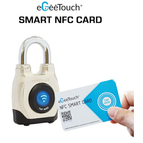 ●eGeeTouch スマートロックシリーズ専用NFCキーホルダー、NFCスマートカード各2個●防水加工済みで雨天時でも使用できます。●スマホを持たない方向けの解錠NFCです。●個別のIDが振り分けられており、高い安全性と利便性をユーザーに...