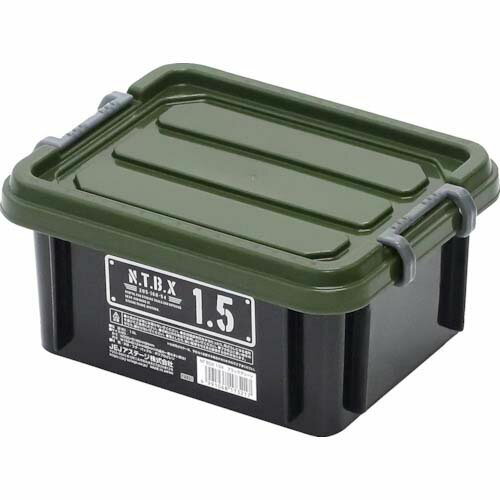 ●「NT1.5Xが2個とNT7X」「NT1.5Xが2個とNT11X」で積み重ね(スタッキング)が可能●工具類やアウトドア用品などの収納に便利なバックル蓋付コンテナです●フタに便利な目盛り付きです。リニューアルに伴い、パッケージ・内容等予告な...