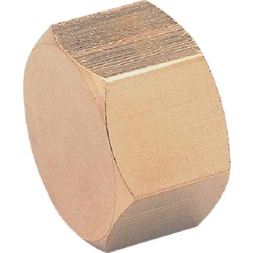 ●ネジ用継手。●配管を一時休止する場合に。●接続口径D：Rc3/8●六角対辺(mm)：19●接続口径：R3/8●寸法(mm)B：19●寸法(mm)A：14●使用流体：水・空気・油●流体温度：-50〜150℃●使用圧力：6.90MPa●黄銅(...