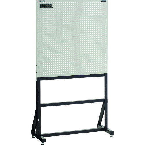●パンチングボード：　900×890　mm●色：ホワイト(パネル)●アジャスターボルト 4個●壁際での工具管理に最適で、工具類の管理状況が一目で把握できます。●多目的に使えるパンチングパネルラックです。●従来品のフックも使用可能です。リニュ...
