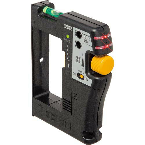 ●ブザー音の入切スイッチ付(電池別売)●水平器付●穴あけセンター出しゲージ付●連続使用時間：72時間●2個のランプでお知らせする2点探知式なので、鋼製埋設物(鉄ボックス・アルミ箔付ボックス・パイプ・鉄筋・釘等)の判別が容易です。●金属ならど...