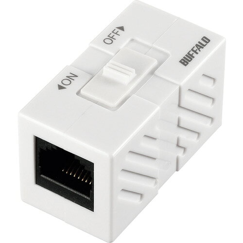 ●RJ-45モジュラージャックを持つLANケーブルの延長・中継コネクタです。●LANケーブルをつなげ延長できます。●手元のスイッチで簡単に通信のオンオフ切替え可能です。リニューアルに伴い、パッケージ・内容等予告なく変更する場合がございます。...