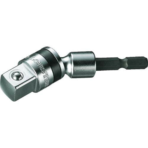 ●18Vインパクト対応●ビット6角部長：30mm●お持ちのソケットが使えるソケットアダプターです。●ソケットレンチ用ソケットを安全に接続するボール付アダプターです。●首振り角30度で、コーナー部・閉所の作業も楽々可能です。●首振り角30度で...