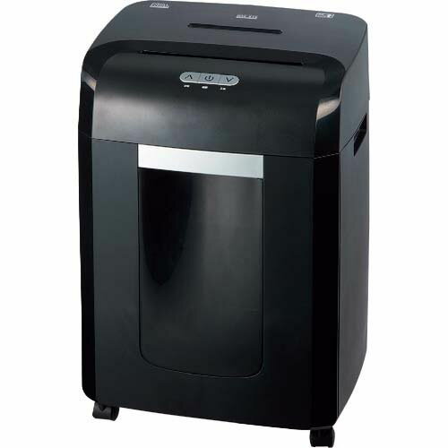 ●細断形状：紙／クロスカットCD／4分割●定格使用時間：約30分●投入口幅：220mm(紙／A4)、124mm(CD)●定格細断枚数：紙／8枚(A4上質紙64g／平方メートル)●本体寸法(mm)：W368*D283*H572●空冷装置内蔵に...