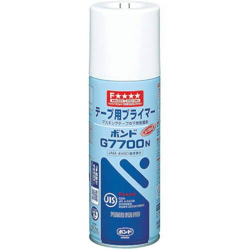 ●厚生労働省指針値策定13物質不使用●スプレータイプ●1液性●密着性に優れたマスキングテープ固定用プライマーです。●JIS A5549 F☆☆☆☆規格品です。●日本接着剤工業会 JAIA 4VOC基準適合品です。リニューアルに伴い、パッケー...