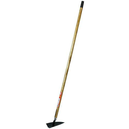 ●刃先部長さ175mm●頭部高さ170mm●刃先部板厚：2.3mm●頭部は焼入れ・焼戻しの熱処理を行っています。●小型軽量で作業性が良好です。●畑、畦等の除草、土寄せ作業。リニューアルに伴い、パッケージ・内容等予告なく変更する場合がございま...