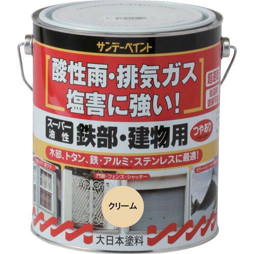 ●酸性雨・排気ガス・塩害に強い超速乾油性多目的塗料です。リニューアルに伴い、パッケージ・内容等予告なく変更する場合がございます。予めご了承ください。広告文責：楽天グループ株式会社050-5212-8316