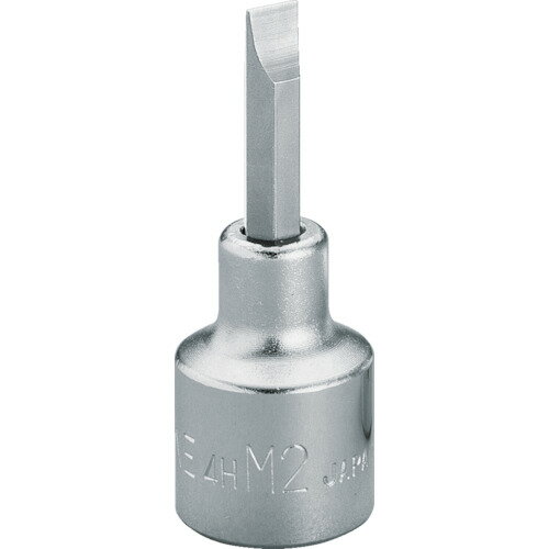 ●ラチェットハンドルなどに取り付けて使用できます。●差込角(mm)：12.7●刃先：[[-]]0.8×6.0●全長(mm)：57●構造用鋼リニューアルに伴い、パッケージ・内容等予告なく変更する場合がございます。予めご了承ください。広告文責：...