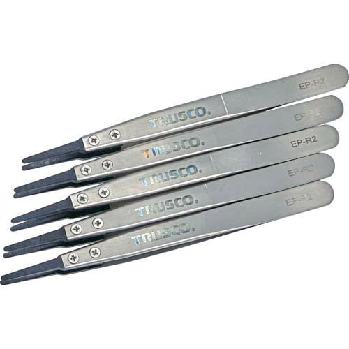 ●ESD管理値：Rg＜1*10[[の8乗]]Ω●5本入のお買い得パックです。●チップ交換型のピンセットです。●ESD対策仕様商品です。●静電気の帯電にデリケートな電子機器や電子部品を扱う現場に最適なピンセット。●提供不可：chemSHERP...