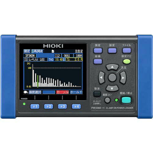 ●測定ライン (測定可能回路数) ：50Hz／60Hz、単相2線(1回路、2回路、3回路)、単相3線(1回路)、三相3線、三相4線(1回路)、電流のみ1〜3CH●電圧レンジ：AC 600V(有効測定範囲：90.00V〜780.00V)●電流...