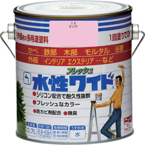 ●塗膜は汚れにくく、付着した汚れも水しぶきで簡単に洗浄できる(ウォッシャビリティに優れる)高性能塗料です。●タレにくい、微臭タイプです。●かび止め材、さび止め材配合しています。●浴室・台所・洗面所・部屋のかべや天井などに。●ドア・木のサン・...