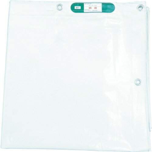 ●ポリエステル糸に塩ビコーティングを施した防炎シートです。●消防法施行令の防炎テスト基準に合格しています。●建築現場、野積み、目隠しシートなど。●幅(m)：1.8●長さ(m)：3.6●ハトメ数(個)：24●ハトメピッチ(cm)：45●厚さ(...