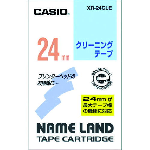 ●使用可能回数：約100回●プリンターヘッドのホコリ等を取り除くことができます。●クリーニングテープ。プリンターヘッドに埃がたまり印字がかすれることがあります。クリーニング用テープリニューアルに伴い、パッケージ・内容等予告なく変更する場合が...