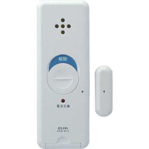 ●検知方式：開放検知式(窓やドアの開放を検知)●電源：コイン形リチウム電池CR2032x1個(別売)●電池寿命：約1年(1日1回、約3秒間のテスト鳴動をした場合)※電池の性能、使用状況により電池寿命は短くなる場合があります。●音量：約90d...