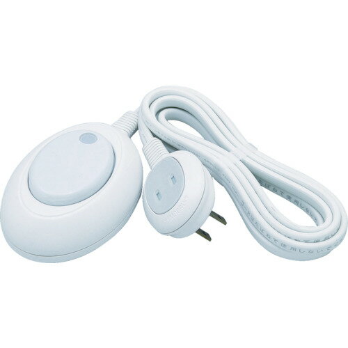 ●定格電圧：AC125V・15A・最大1500Wまで対応●離れた電気器具を足元でON／OFFができます。●ほこり、ゴミの侵入を防ぐ扉付です。●トラッキング防止カバー付です。リニューアルに伴い、パッケージ・内容等予告なく変更する場合がございま...