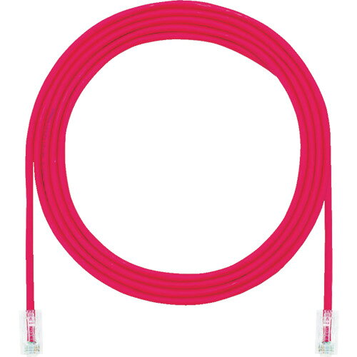 ●両端RJ45モジュラープラグ付LANケーブル●ケーブル曲げ半径(mm)：15●T568A結線●屋内用●細径(28AWG)なので省スペース設計を実現しました。●通常径パッチコードの1／2以下のサイズです。●曲げ半径が小さく柔軟なので、移設・...