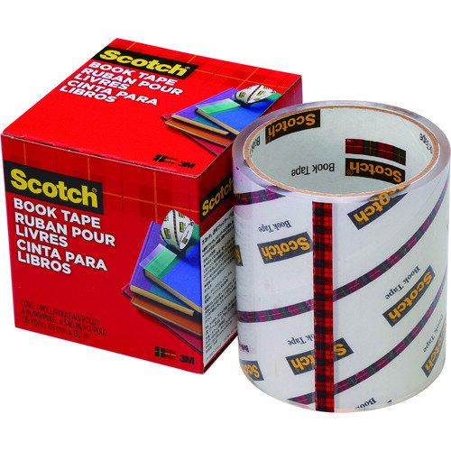 ●耐久性、耐摩耗性、折り曲げ強度、耐湿性に優れています。●変質、変色、粘着剤のにじみがほとんどありません。●書籍やファイル、バインダーなどの補修、製本、背貼り、ラベルや見出しの保護、図面や写真のラミネートなどに最適です。●色：透明●幅(mm...