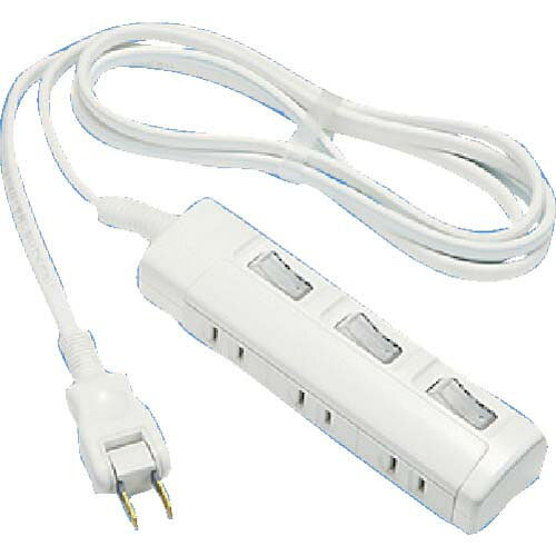 ●定格電圧：AC125V・15A・最大1500Wまで対応●スナップキャップ付●幅300*奥行90*高さ49mm●スイッチONを光ってお知らせできます。●差し込み口のひとつひとつをこまめにON・OFFでき、待機電力の無駄を解消します。リニュー...