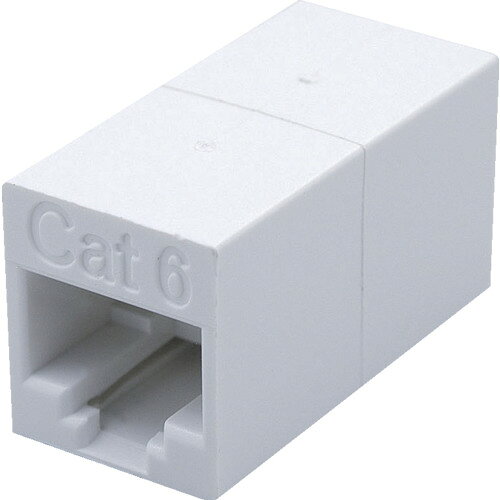 ●LAN用中継コネクタ8極Cat6●1000BASE-TX・1000BASE-T・100BESE-TX・10BASE-T対応●8極8芯用●LAN(CAT6準拠)⇔LAN(CAT6準拠)●カテゴリ6準拠●LANケーブルの長さが足りないときに、...