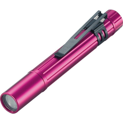 ●カラフルな6色のペン式で、携帯が便利です。●スイッチ部分を軽く押すことで点滅信号を送れます。●集光レンズで、光のロスを最小限に抑えます。●外径(mm)：14.5●全長(mm)：109●明るさ(lm)：10●電源：単4形乾電池(1個)別売●...