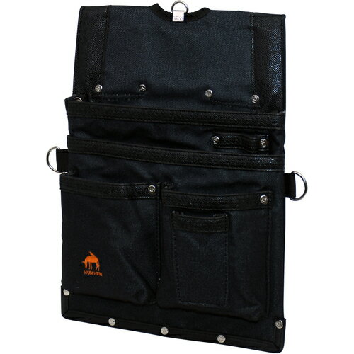 ●ベルト通し幅：60mm●ネイルバッグ●ポケット2段タイプ●摩擦に強く、傷がつきにくい腰袋です。●柔らかく心地よい手触りが特徴の素材です。●カジュアルな素材感でお仕事でもオフタイムでもお使いいただけます。●丈夫さと軽さを両立させたKHこだわ...