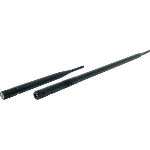●MT-WCM300用高利得アンテナ●モニター用1本、カメラ用1本のアンテナセット●通常アンテナと比べ、アンテナ強度を約1.3倍に強化することが可能●パッケージサイズ：約394*106mm●標準のアンテナと比べ電波強度を約1.3倍強化するこ...