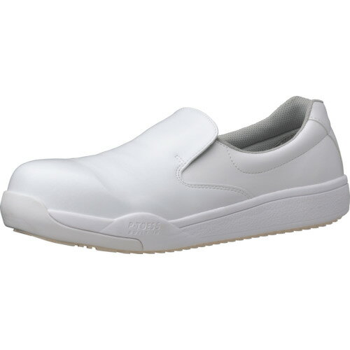 ●JSAA A種認定●耐圧迫性荷重：10±0.1kN●耐滑区分：5●台車作業等から小指も保護出来る先芯を搭載しています。●全方向の滑りに強いハイグリップスーパー底です。●靴の交換時期の目安となるスリップサイン付です。●抗菌・防臭加工のインソ...