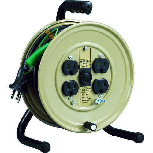 ●コンパクトタイプなので軽微な作業に便利です。●電線種：VCTF●電線仕様長さ(m)：10●電線仕様太さ([[MM2]])：2.0●電線仕様芯数(C)：3●定格電流(A)：5●コンセント仕様定格：2P・15A・125V アース付●コンセント...