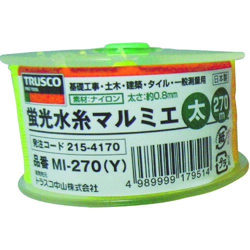 ●糸が食い込みにくいスパイラル巻リールです。●指にフィット、クルクルよく回るリールです。●残量が分かりやすいスケルトンタイプです。●糸がほどけない糸止め付です。●鮮やかな蛍光染色ナイロン糸です。●基礎工事、土木、建築、タイル、一般測量用に。...