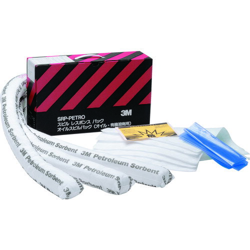 ●ボックスタイプ●内容物：HP-156*5枚、T-4*3本、回収用ポリ袋*1枚、結束バンド*1本、危険物ラベル*1枚●ISO14001「緊急事態への準備および対応」の対策基準の1つを満たす緊急対策キットです。●重量わずか2kgで約15Lのオ...