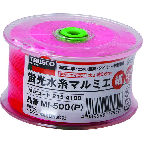 ●糸が食い込みにくいスパイラル巻リールです。●指にフィット、クルクルよく回るリールです。●残量が分かりやすいスケルトンタイプです。●糸がほどけない糸止め付です。●鮮やかな蛍光染色ナイロン糸です。●基礎工事、土木、建築、タイル、一般測量用に。...