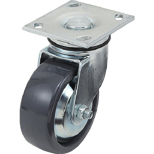 ●静かでスムーズな機動性を持ち、小さな力で簡単に操作できます。●始動抵抗、ころがり抵抗が小さい人間工学設計です。●旋回部は負荷時においても旋回性が良いダブルボールベアリング方式です。●車輪は耐油性、耐薬品性に優れています。●冷凍室等の低温下...