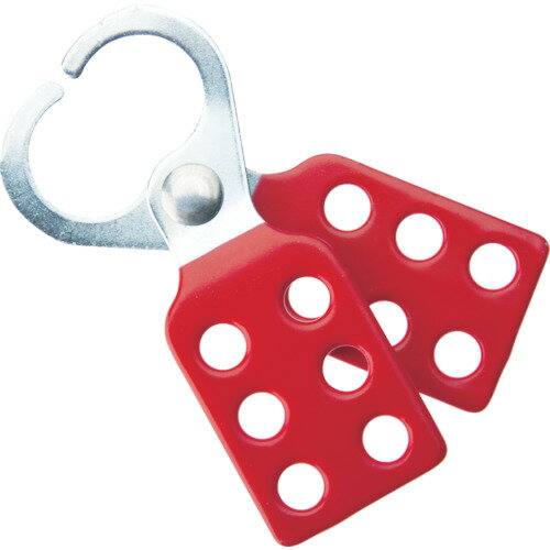 ●取付可能パドロック数：6個●取付可能パドロックシャックル径：9.5mm以下●複数の作業者が同時にロックアウトできるため、安全性に優れています。●対象物に複数の鍵でロックアウトします。リニューアルに伴い、パッケージ・内容等予告なく変更する場...