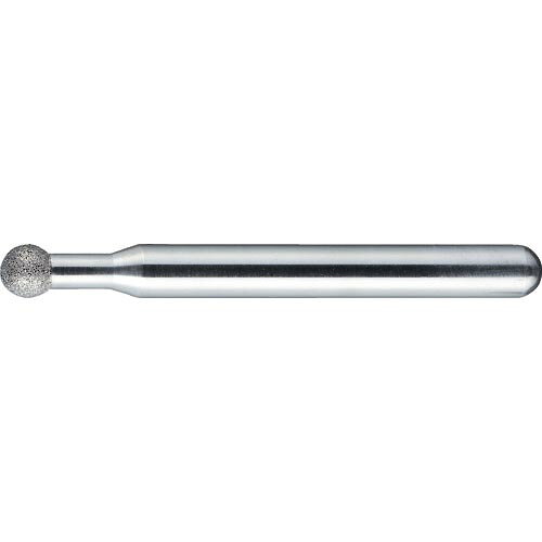 ●乾式での使用は可能ですが、研削液を使用すれば精度・仕上がりが良くなり、切れ味・寿命も向上します。●形の良い天然ダイヤモンドを厳選使用しています。●独自の電着技術により、ダイヤモンド粒子は強固に固着されており長寿命を誇ります。●加工時間の大...