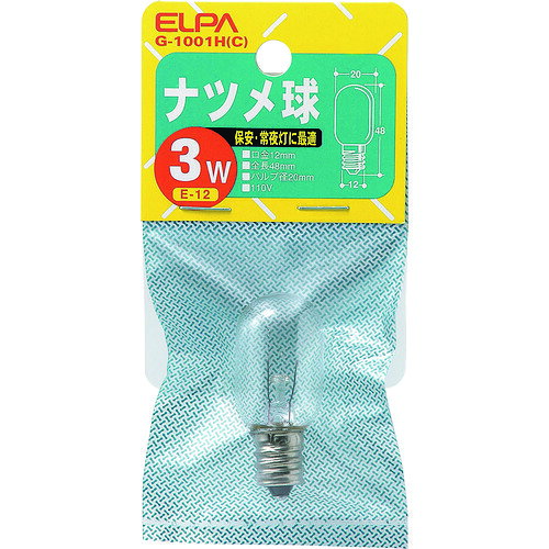 ●本体サイズ：バルブ径20mm●入数：1個●保安用・常夜灯・表示灯に適しています。●小形・低ワットで長寿命設計の電球です。リニューアルに伴い、パッケージ・内容等予告なく変更する場合がございます。予めご了承ください。広告文責：楽天グループ株式...