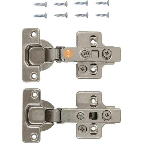 ●ダンパー付*1、キャッチ付*1●カップ径：35mm●仕上げ：ニッケルメッキ●それぞれがダンパー機能・キャッチ付機能の付いた商品のセットです。●木製扉・家具に。●キッチン扉に。●ビス(8本)●スペーサーリニューアルに伴い、パッケージ・内容等...