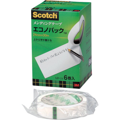 ●粘着力：2.7N／10mm●手で切断可能●紙箱入り●巻芯には再生紙を使用(分別廃棄不要)●コピーやスキャンをしても影がでません。●貼るとテープがほとんど見えなくなり上質な仕上げ感です。●テープの上から文字が書けます。●丈夫で変色しにくく、...