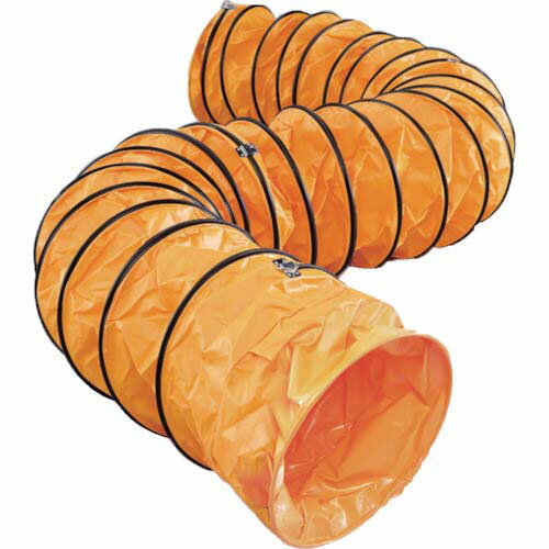 ●軽作業向け簡易ダクト●硬鋼線の採用と強力なシーリングにより、復元力がありつぶれにくく丈夫です。●ダクトが5メートル以上必要な場合は、ダクトにダクトを接続してご使用いただけます。●伸ばした状態でも吊り金具が一定の並びを保ちます。●送風機用ダ...