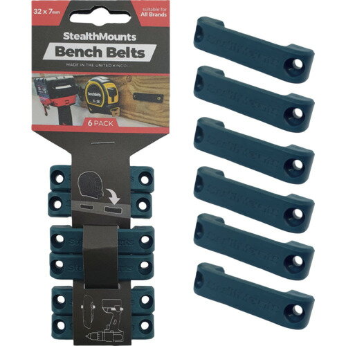 ●コンベックスや電動工具、安全眼鏡などあらゆる物を引っ掛けて保管しておくためのツールアクセサリーホルダーです。●木材や壁・机に取り付けることで、様々なツールアクセサリーの整理整頓・安全保管の両立ができます。●ベンチベルトサイズ小となります。...