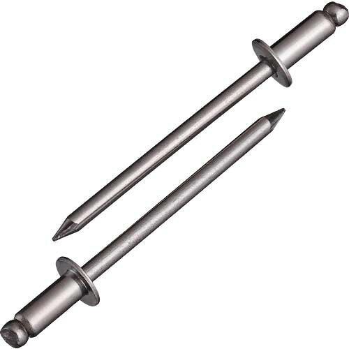 ●エコパック入り●RoHS指令適合品●パック入数(本)：40●ボディ材質：ステンレス(SUS305)●マンドレル材質：ステンレス(SUS304相当)●必要な仕事に無駄なく使える少量サイズです。●片側から複数の母材をワン・アクションで締結でき...