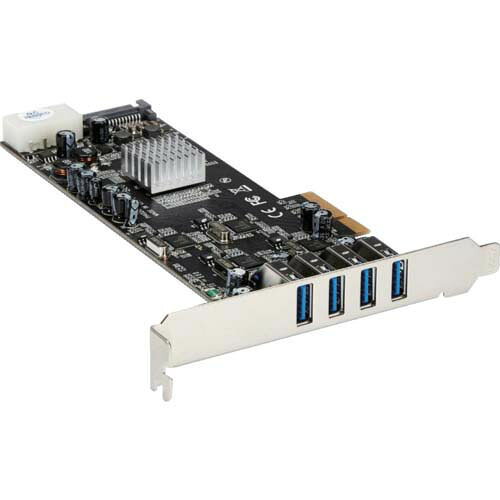 ●コネクタタイプ：PCI Express*4●内部ポート：SATA電源 (15ピン)、ペリフェラル電源(大容量モレックス4ピン)●外部ポート：USB Type-A(USB 3.0、5 Gbps)(9ピン)●チップセットID：Renesas／...