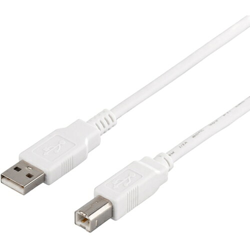●USB2.0ケーブル (A to B) ●USB2.0対応のUSBケーブル(A to B)です。 ●480Mbpsの高速伝送に対応しています。 ●RoHS基準値準拠しています。 リニューアルに伴い、パッケージ・内容等予告なく変更する場合が...
