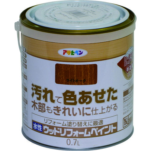 ●塗布面積：5〜7[[M2]](吸込みが多い場合3〜5[[M2]])●強い着色力と高い隠蔽性で、屋外木部のリフォームの塗り替えに最適です。●半造膜タイプで着色力が強く下地の影響を受けません。●紫外線吸収剤、撥水剤、防カビ剤、防藻剤、防腐剤配...