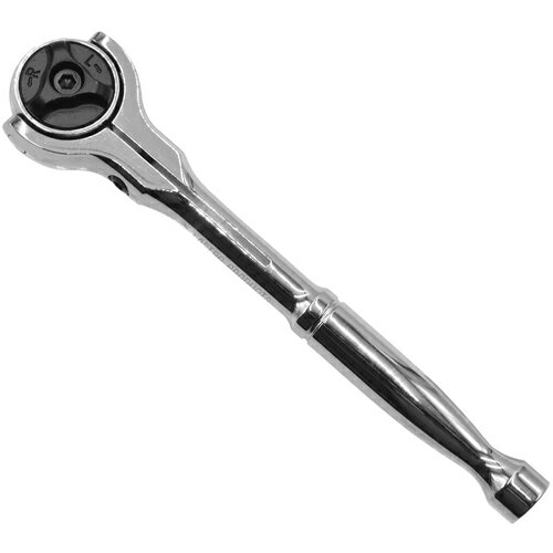 ●ギヤ数72T●可動範囲180度●差込角3／8DR(9.5mm)●狭い場所でも小さい振り幅で作業できる、ギヤ数72Tのラチェットハンドルです。●ヘッド部は、約180度の範囲で自由に角度をつけることができ、 通常ではアクセスしにくいところの作...