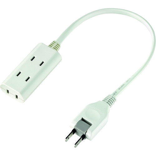 ●ちょっとコードタップ3個口30cm●定格：AC125V15A合計1500Wまで●使用温度範囲：-10度〜40度●本体がコンパクトサイズなので、旅行や出張時などの持ち運びに便利です。●スイングプラグなので、狭いところでもスッキリ配線できます...