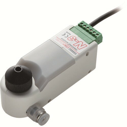 ●消費電流：90mAmax.●除電方式：交流高周波コロナ放電式(37kHz)●電流ヒューズ：0.5A／600V●動作表示：運転時(緑色LED)異常停止時(赤色LED)●コネクタ：6極タイプオムロンXW4A-06B1-H1●イオンバランス：±...