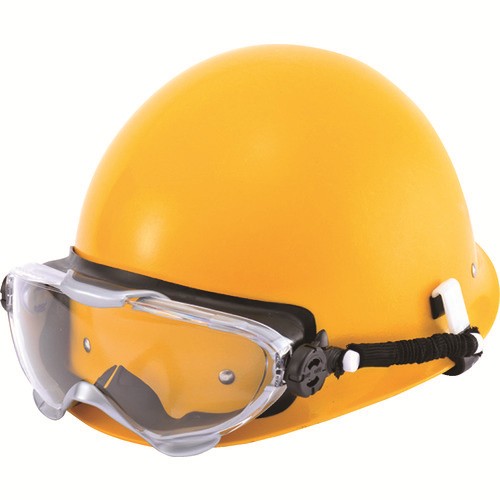 ●ヘルメット取付式●ハードコート＆くもり止めレンズ●通気孔付●ヘルメットに取り付け、装着が容易なスプリングバンドです。●ベルトの伸縮劣化が少ないスプリングベルトとヘルメットへの装着性が良いYCPクリップを標準装備したモデルです。●成形球面レ...
